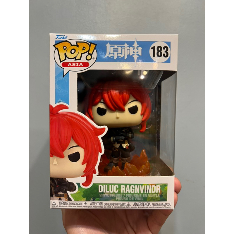 Genshin Impact Funko Pop (Diluc Ragnvindr Funko Pop) | Shopee Singapore