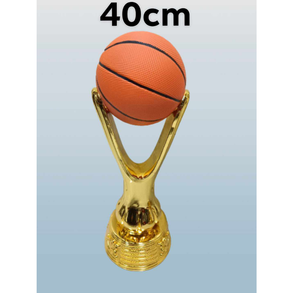 CHAMPION BASKETBALL TROPHY AWARD 40CM MADE OF CERAMIC (CUSTOMIZE LABEL ...