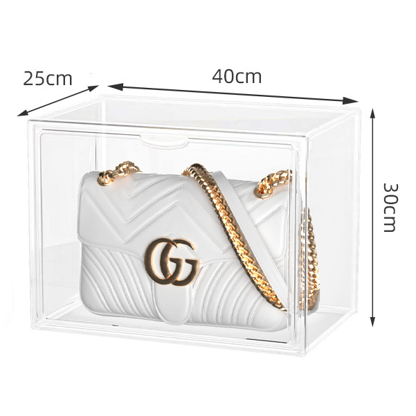 Big Size Clear Acrylic Handbag Storage Organizer for Closet Acrylic ...