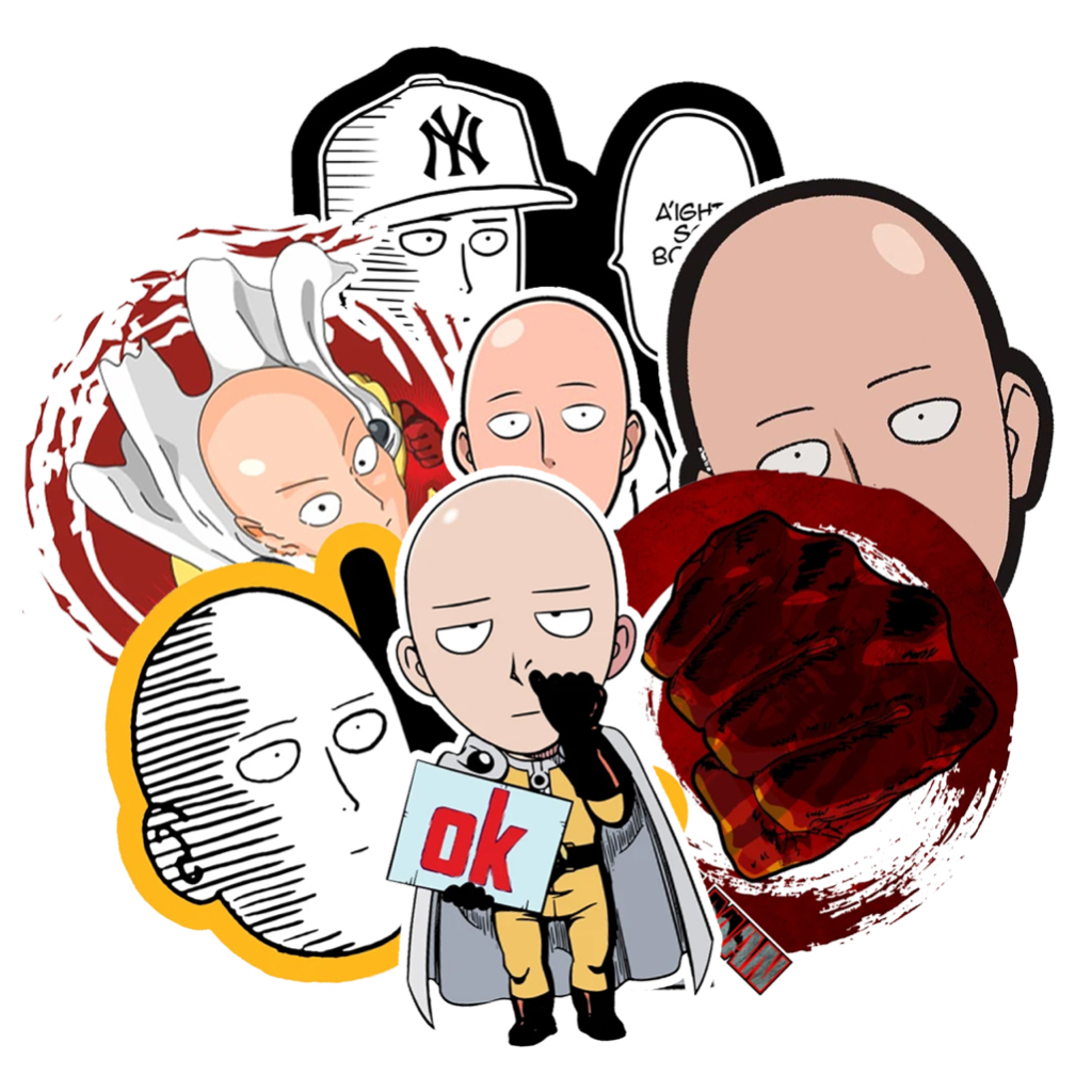 One Punch Man Anime Sticker Pack (25pcs) | Shopee Singapore