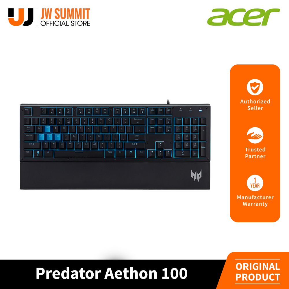 Acer Predator Aethon 100 Wired Gaming Keyboard (NP.KBD1A.01R) | Shopee ...