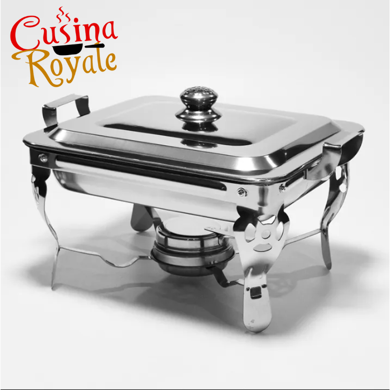 Alcohol Chafing Stove Stainless Food Warmer Dish Tray buffet plate ...