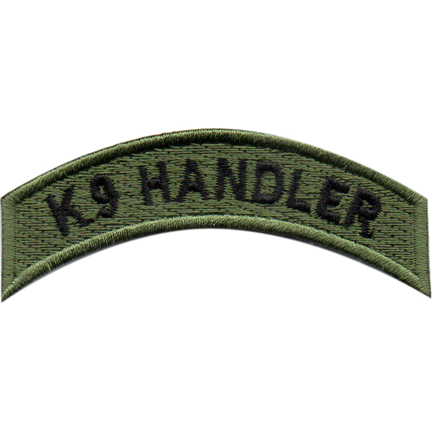K9 HANDLER TAB, POST BLAST INVESTIGATOR TAB, CSSR TAB, TANK TAB, PSY ...