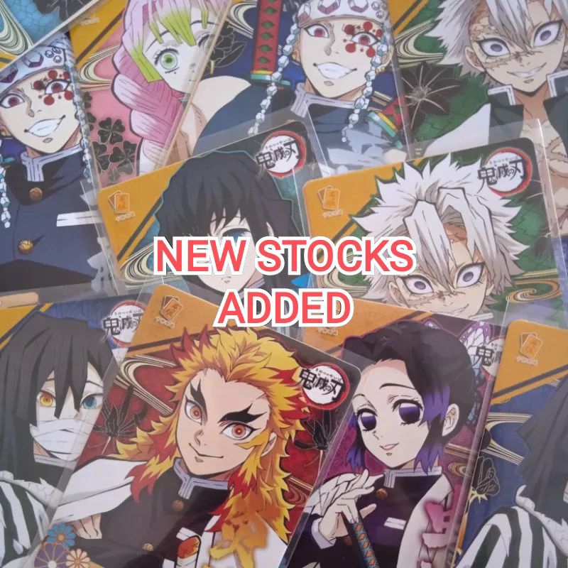 HASHIRA Cards - Demon Slayer Anime Collectible Cards [read description ...