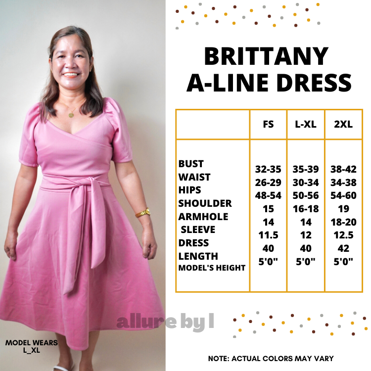 BRITANNY Filipiniana Dress Women's Party Attire Entourage Graduation ...