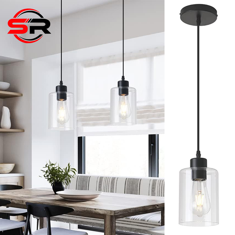 Pendant Light Nordic Modern Glass Shade Chandelier foe Kitchen Island ...