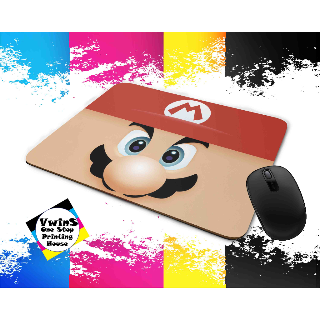 Super Mario Bros Mouse Pads. The Super Mario Bros. Mario and Luigi ...