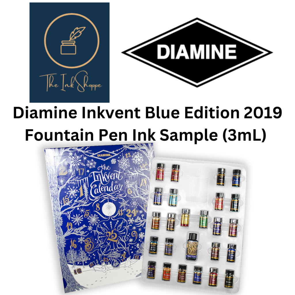 Diamine Inkvent 2019 Fountain Pen Ink Samples (3mL) | Shopee Singapore