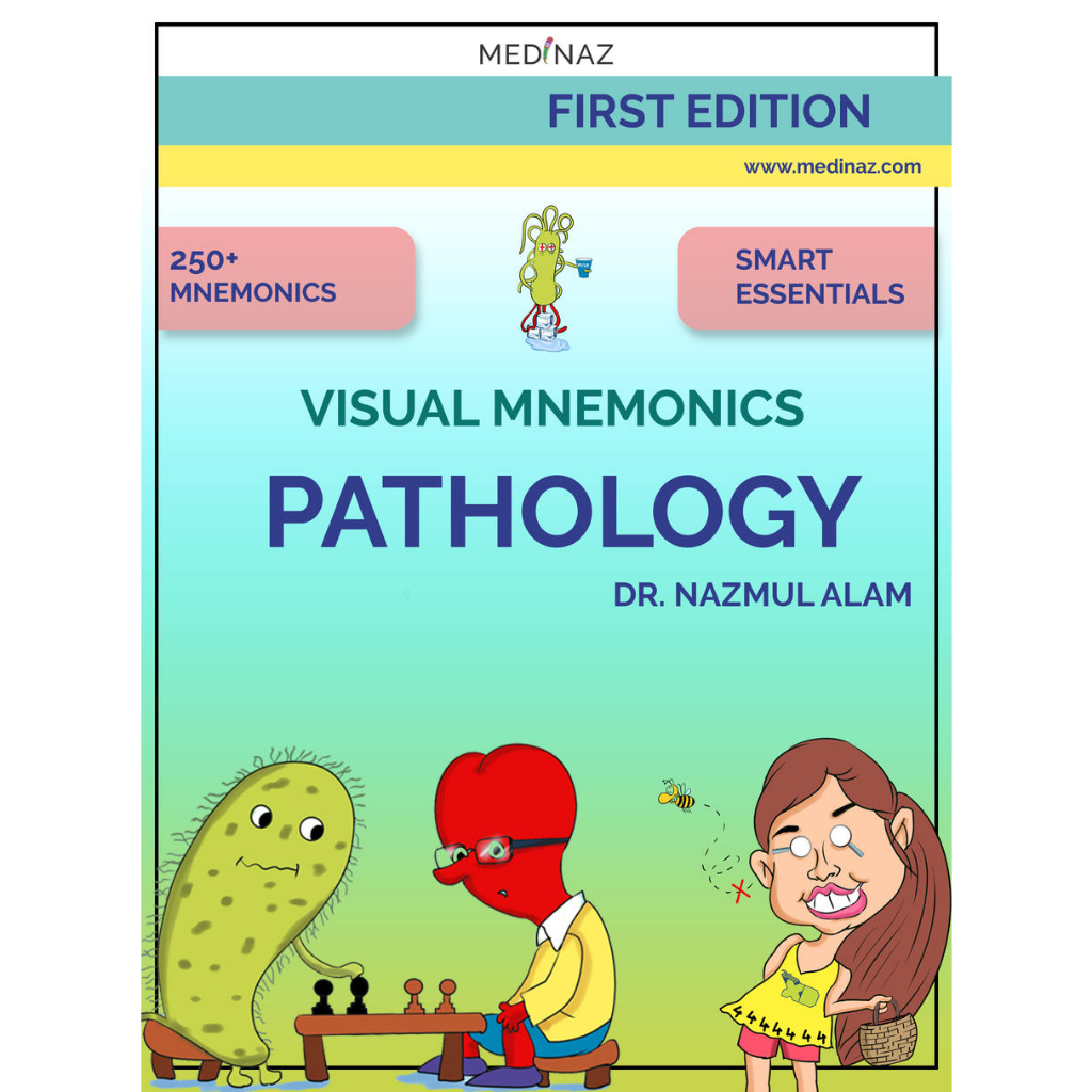 PATHOLOGY - VISUAL MNEMONICS PATHOLOGY 1st EDITION (Medical mnemonic) | Shopee Singapore