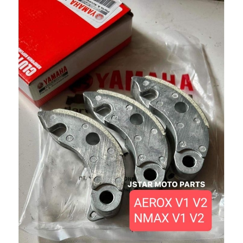 clutch lining shoe / clutch shoe Aerox V1 V2 V3 Nmax v1 V2 Yamaha | Shopee Singapore