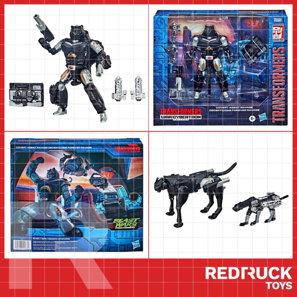 Transformers WFC Covert Agent Ravage (SDCC 2021 Exclusive) | Shopee ...