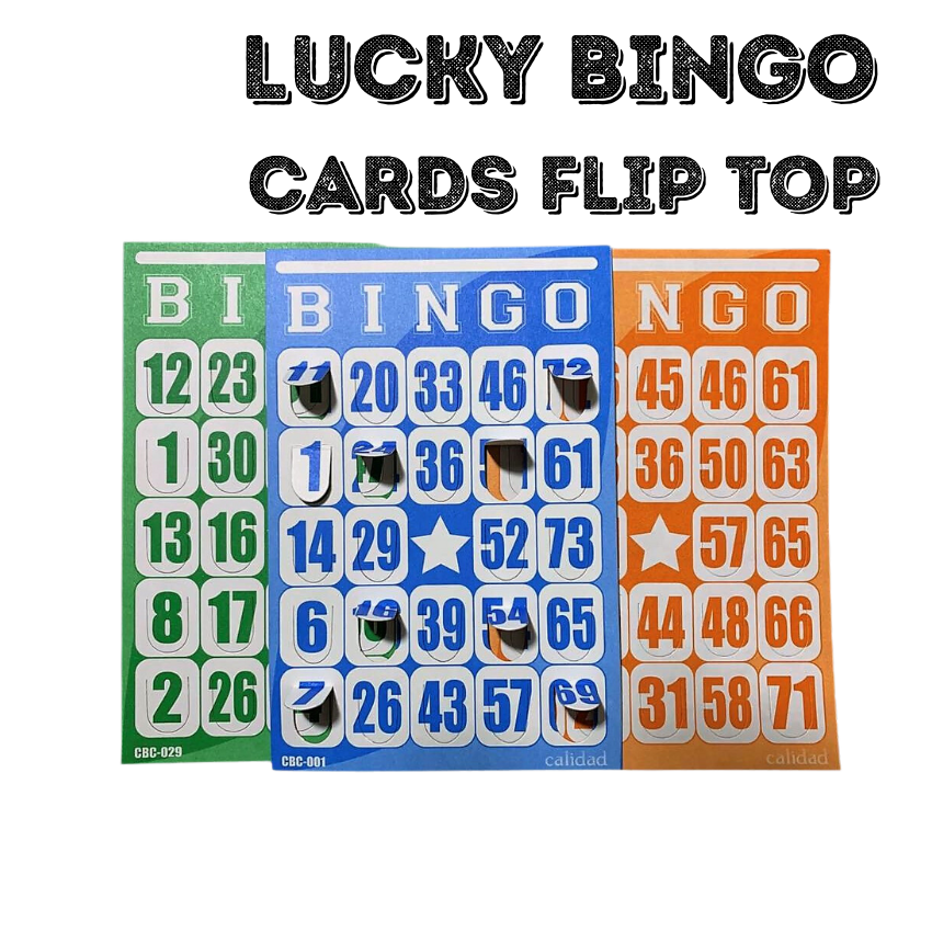 (Positivity) Lucky Bingo Cards sold by 100s and 50s | Shopee Singapore
