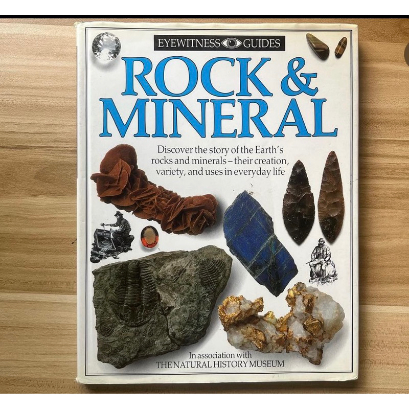 DK Eyewitness Guide Rock and Mineral | Shopee Singapore
