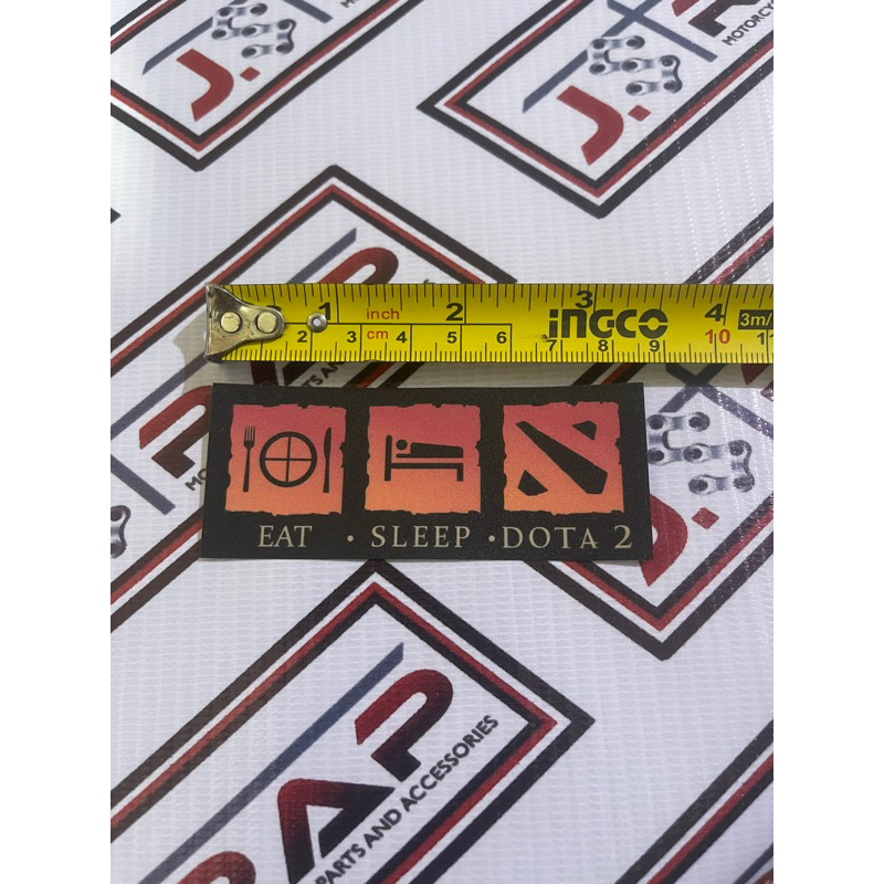 High quality decal Eat sleep dota 2 water proof | Shopee Singapore