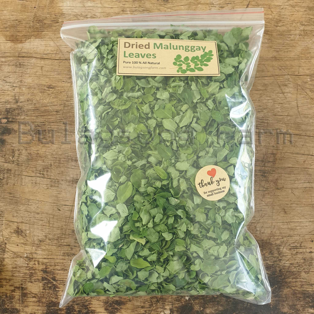 Dried Malunggay Leaves / Dried Moringa Leaves (Dehydrator) 25g / 50g ...