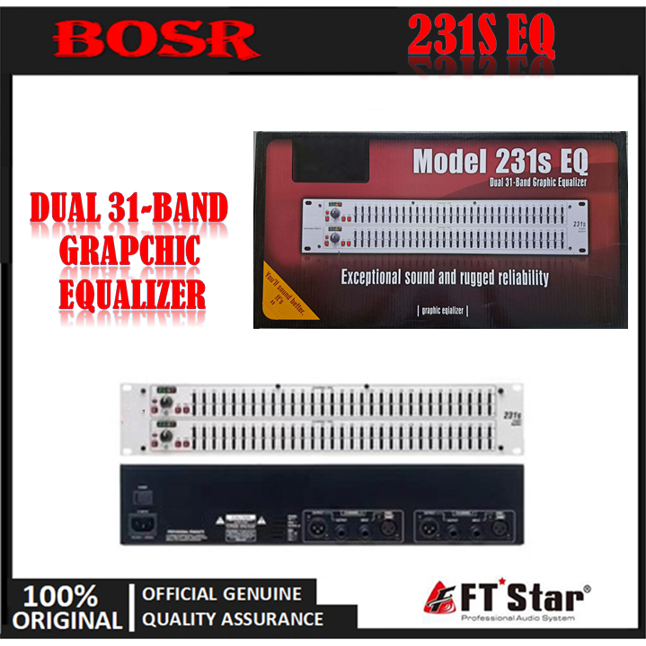231S Dual 31- Band Graphic Equalizer | Shopee Singapore