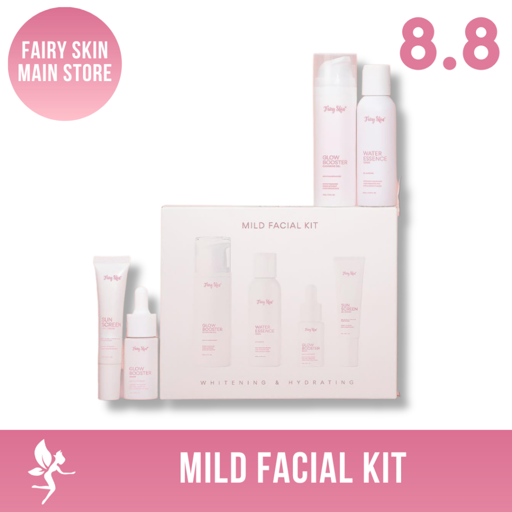 Fairy Skin MINI Mild Facial Kit with 4in1 Set New Packaging | Shopee ...