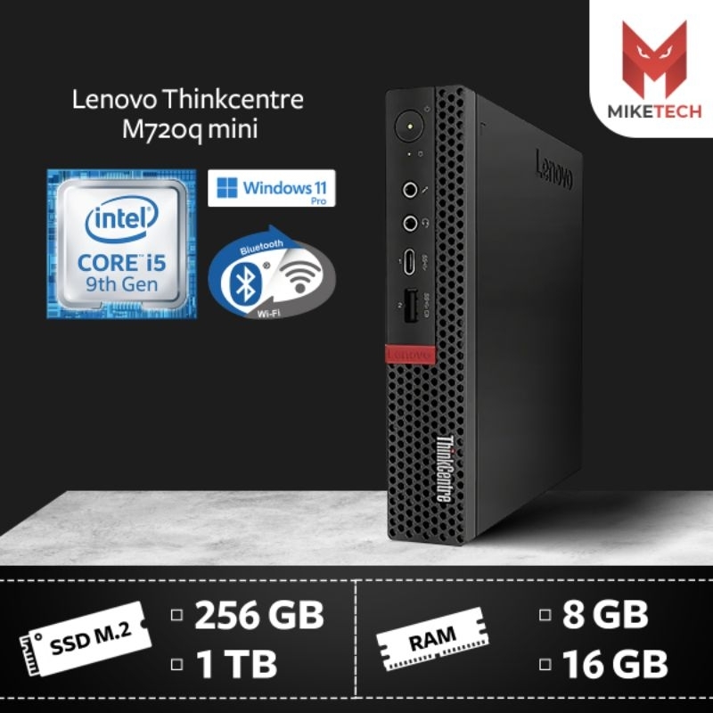 Mini-PC Ryzen3-5/ 6-9th Gen Core-i5, M75Q/M715Q/M720Q/M920Q, 8-16GB ...