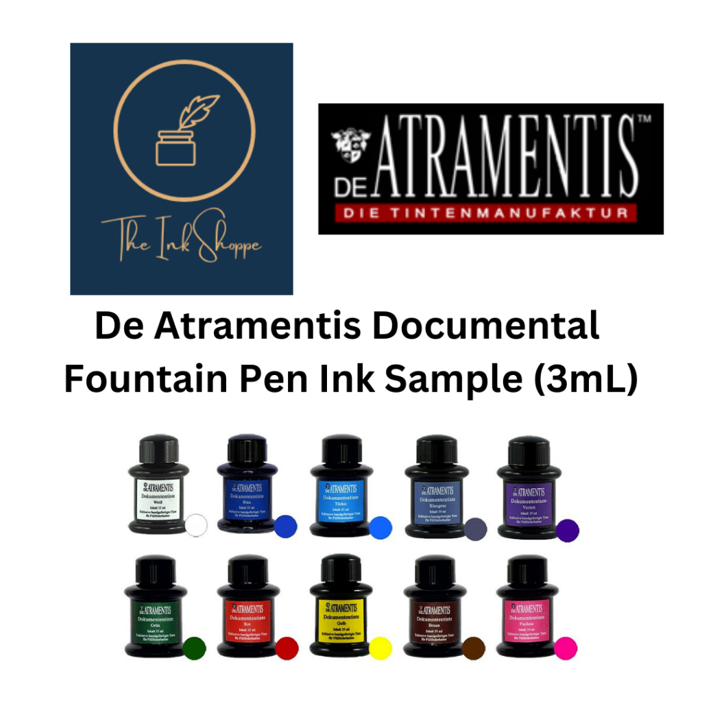 De Atramentis Document Fountain Pen Ink Sample (3mL) | Shopee Singapore