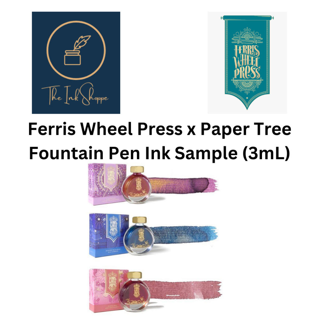 Ferris Wheel Press Curious Collaborations Paper Tree Fountain Pen Ink ...