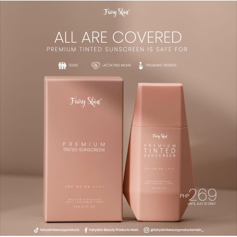 FAIRY SKIN PREMIUM SUNSCREEN (reposted kasi na delete accidental ...