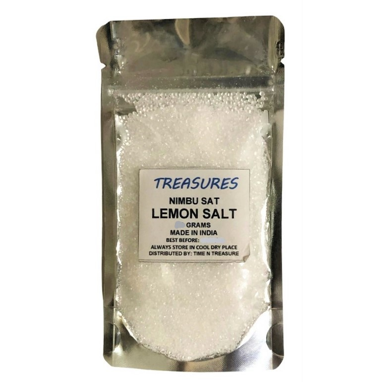 Treasures Lemon Salt Powder - Citric Acid - Nimbu Sat - Edible - 100% ...