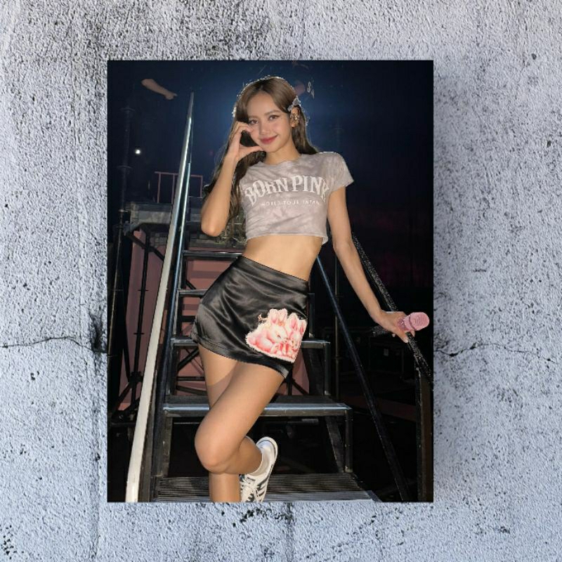 K-pop Black Pink Lisa A4 Size Wallpaper Poster | Shopee Singapore