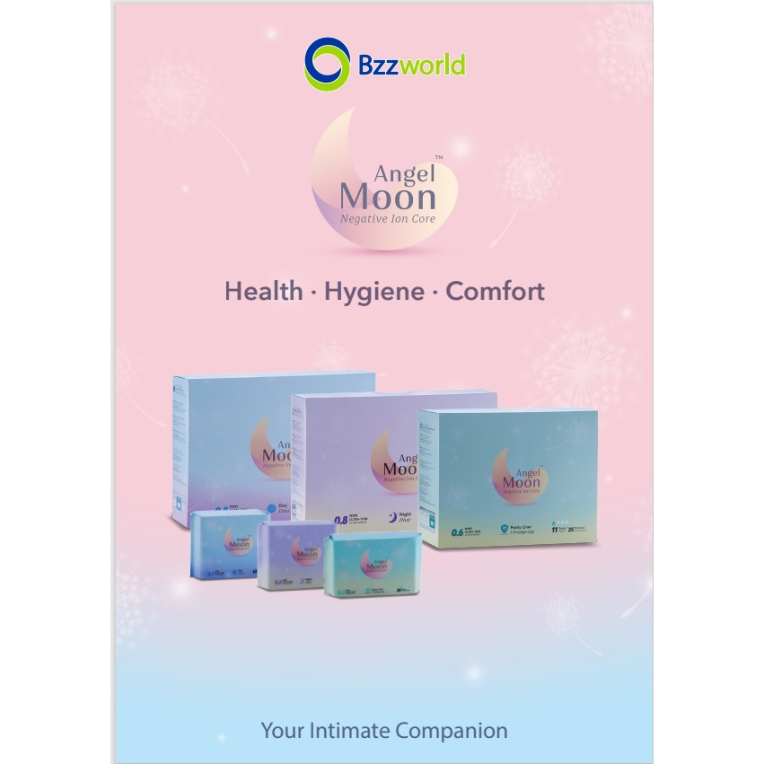 Angel Moon Sanitary Pads and Panty liner (TRIO PACK) | Shopee Singapore