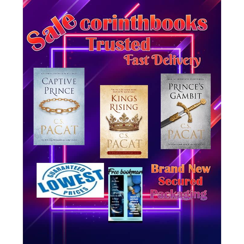Captive prince 1 Kings Rising 2 Prince Gambit 3 | Shopee Singapore