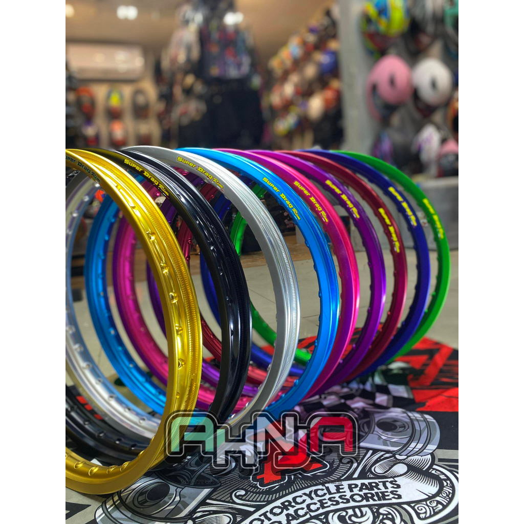 SUPER DRAG RIM SDR PLAIN COLOR AND CARBON SINGLE TONE | Shopee Singapore