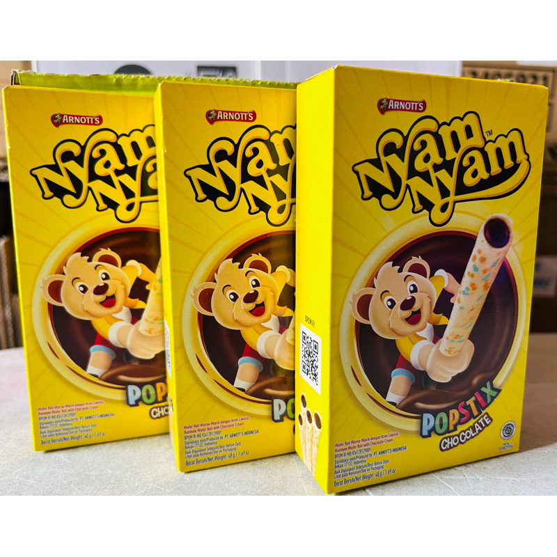 Arnotts Nyan Nyan Popstix Chocolate 48g | Shopee Singapore
