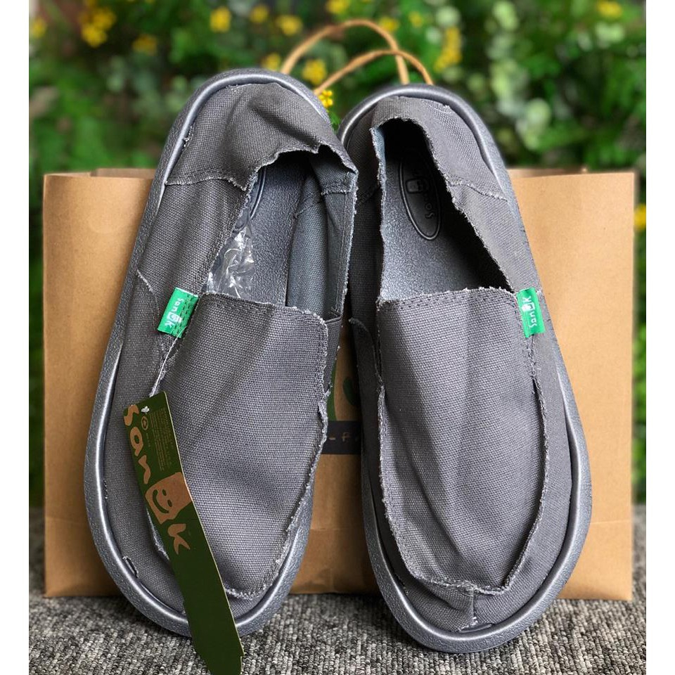 Sanuk Canvas slide Shoes for Men's OO2 (40-45) | Shopee Singapore