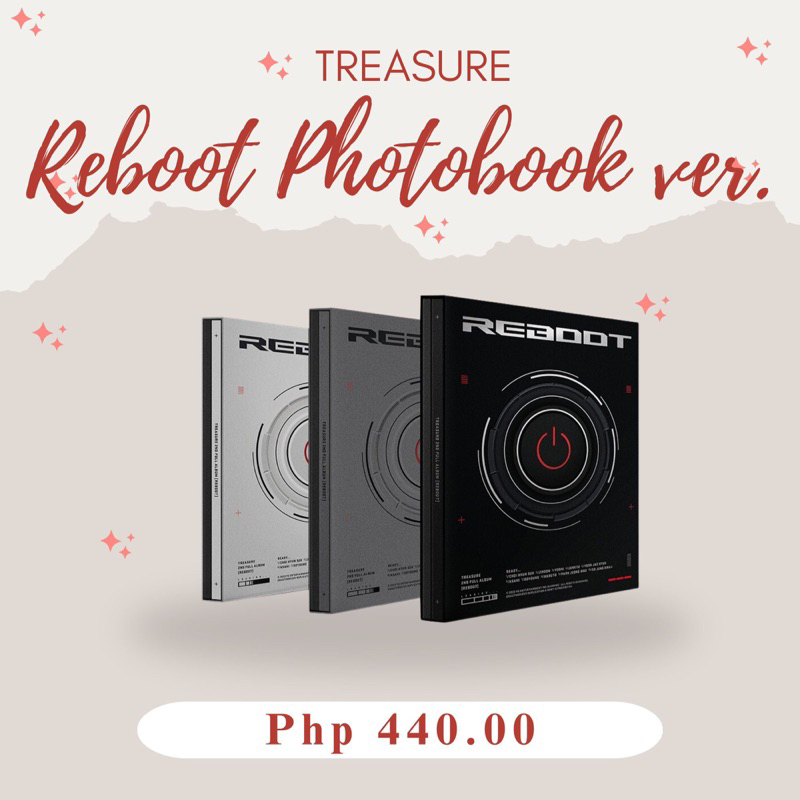 Treasure Reboot Photobook Ver. Album | Shopee Singapore