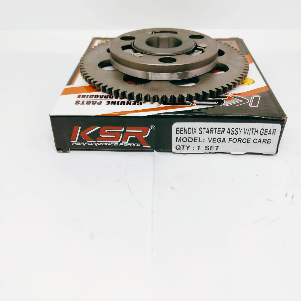 VEGA FORCE CARB TYPE BENDIX STARTER ASSY W/ GEAR KSR BRAND | Shopee ...
