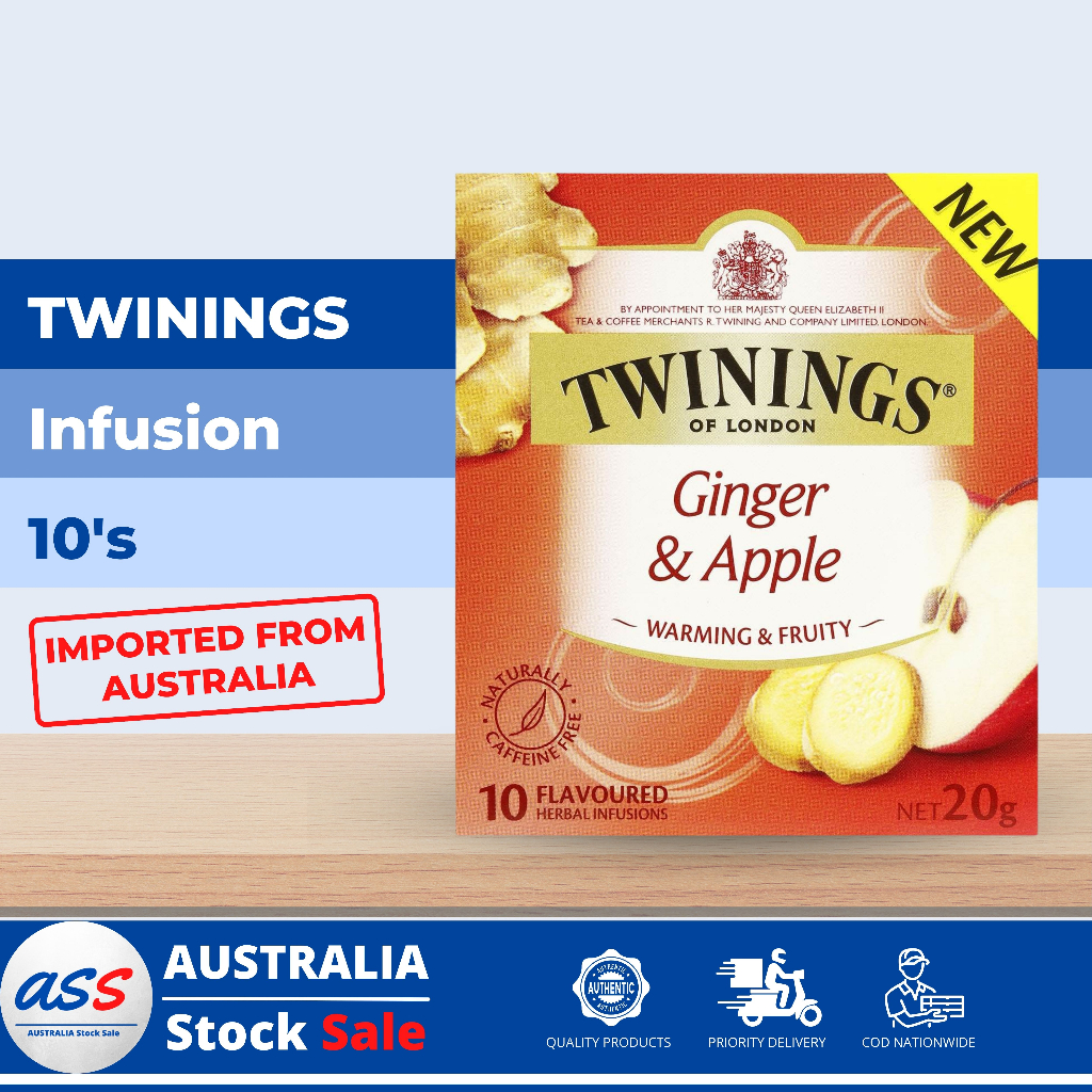 Twinings Ginger & Apple Tea (10s) | Shopee Singapore