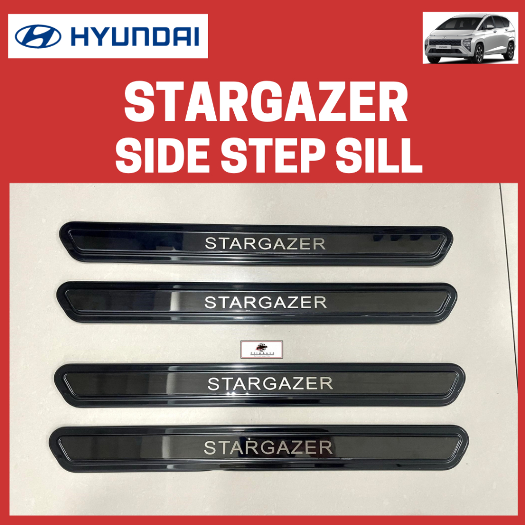 HYUNDAI STARGAZER 2023-2025 DOOR SIDE STEP SILL Stargazer Accessories ...