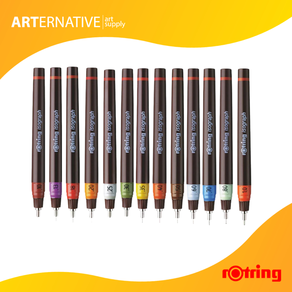 Rotring Isograph Technical Drawing Pen (Sold Individually) | Shopee ...