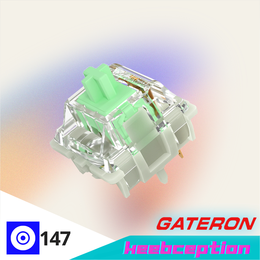 Gateron Baby Kangaroo V2 Tactile Switch (10 pcs) [Mechanical Keyboard ...