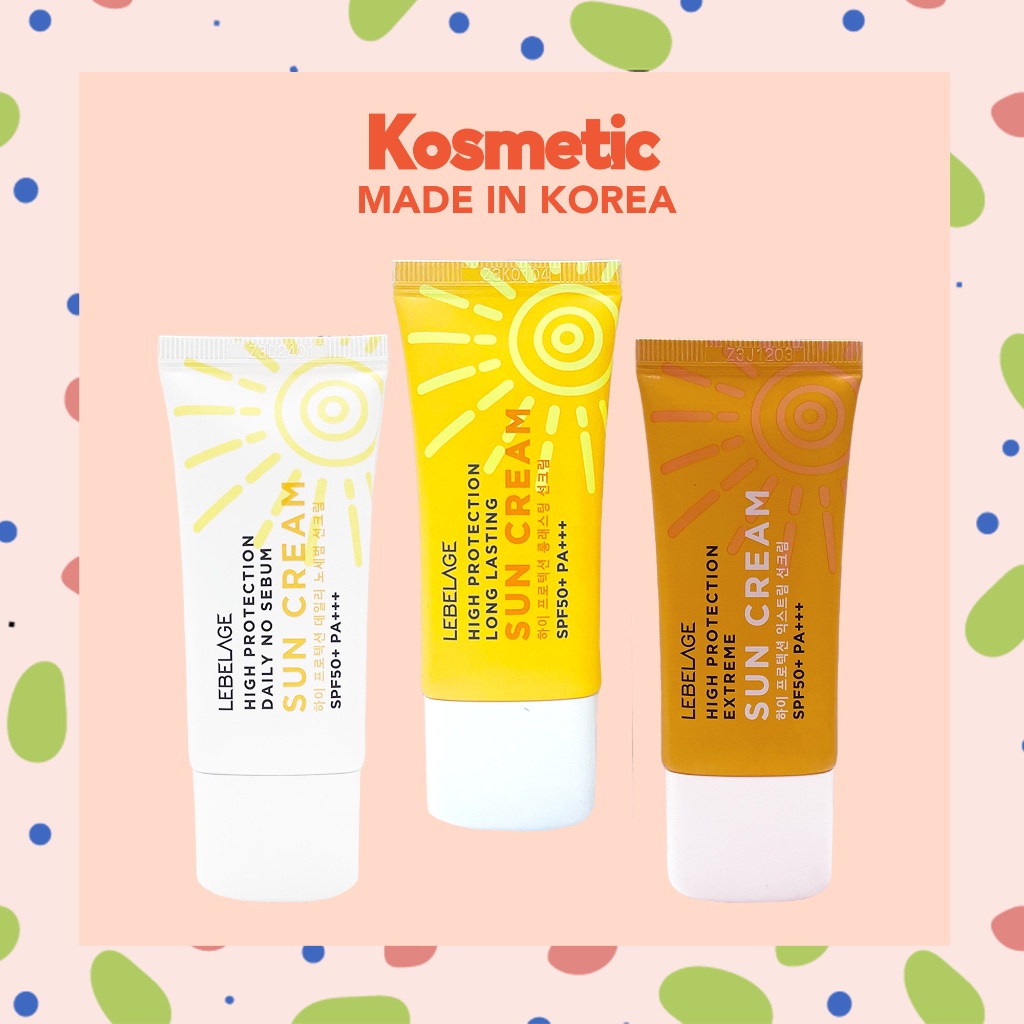[LEBELAGE] High Protection Sun Cream SPF50+ PA+++ (30ml) | Shopee Singapore