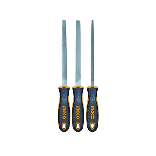 INGCO 200mm Steel File Hand Tool Set File Tool Flat Files HKTFS1308 TFM ...