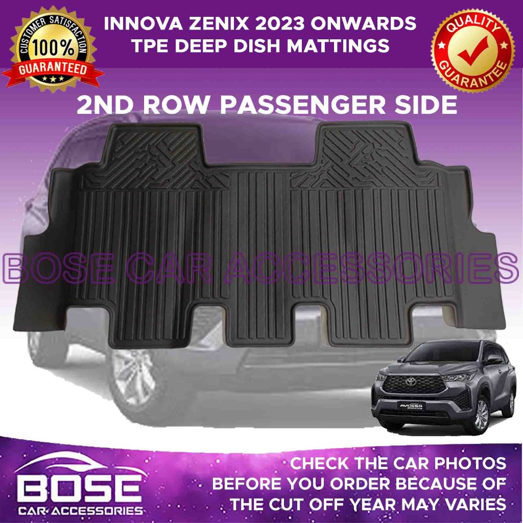 TPE / 5D Diamond Deep Dish for Toyota Innova Zenix 2023 - Onwards Model ...