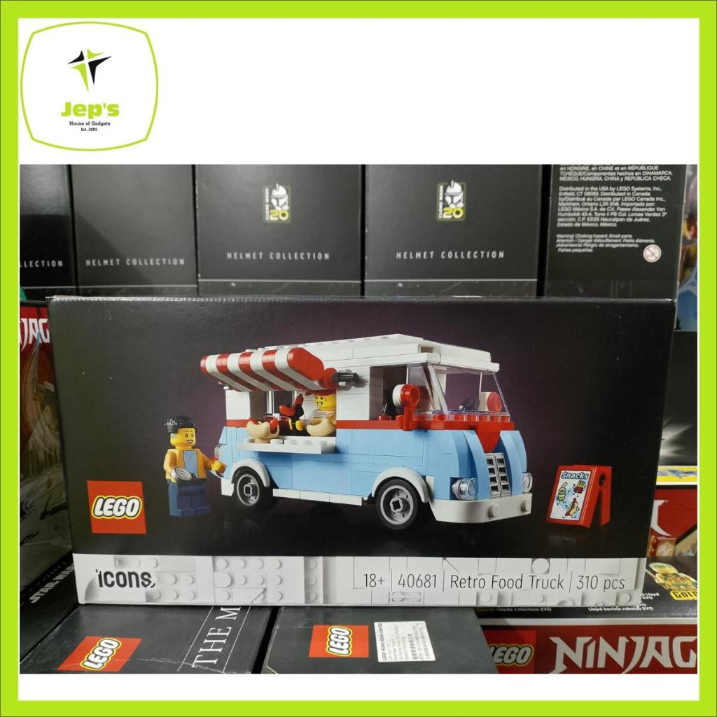 Lego 40681 Retro Food Truck (2024) | Shopee Singapore