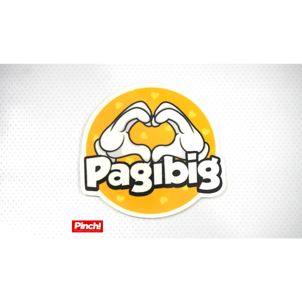 Pinch Inspirational Sticker - Pagibig (2pcs) | Shopee Singapore