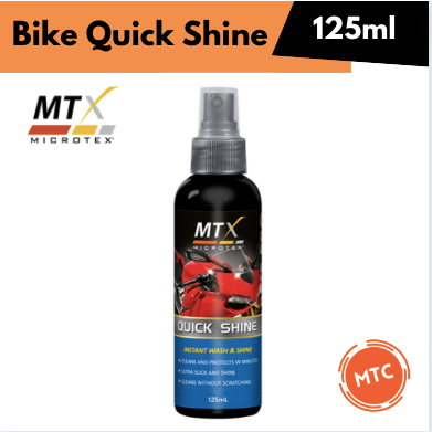 Microtex Bike Quick Shine (125ML) (Instant Wash & Shine For Bikes ...