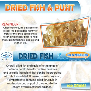 Dried Fish Dilis Boneless 100g/200g Dried Anchovies / Gourmet Dried ...