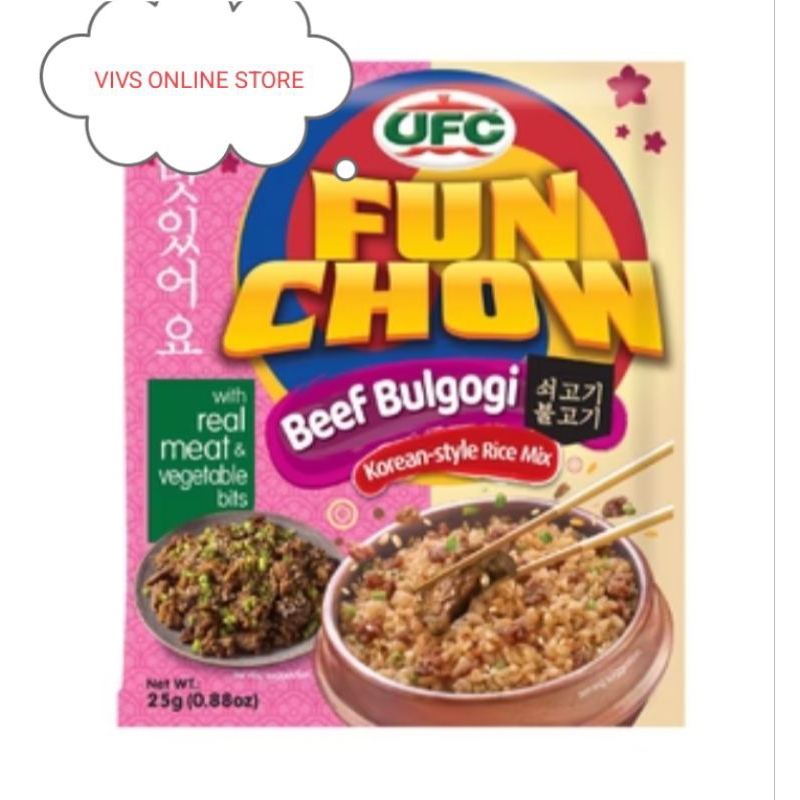 UFC Fun Chow Beef Bulgogi ( 25g ) | Shopee Singapore