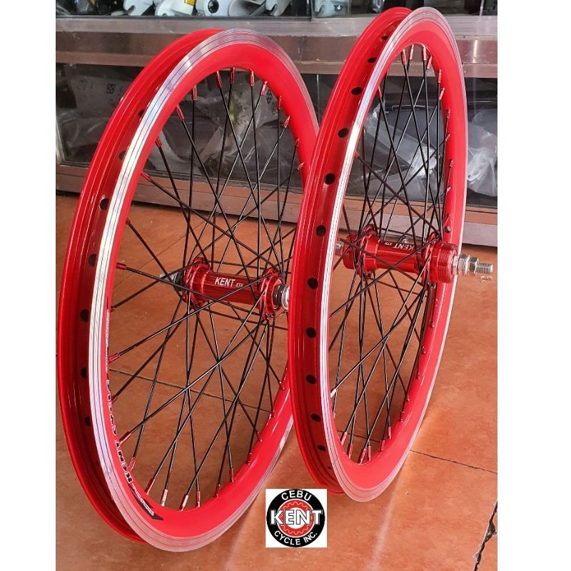 Kent XTR 20 sealed bearing hub Double Wall stainles spoke Front & Rear ...