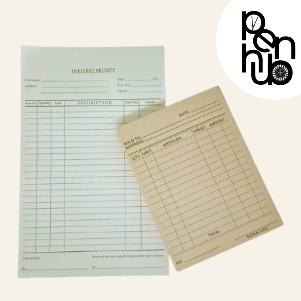 Business Form Delivery Receipt Form Order Form - 1pad | Shopee Singapore
