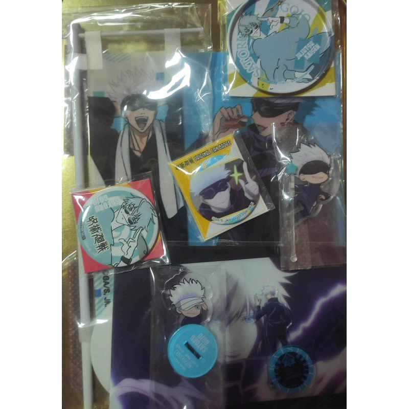 Gojo Satoru Jujutsu Kaisen Anime Aniks Can Badge Acrylic Stand Manga ...