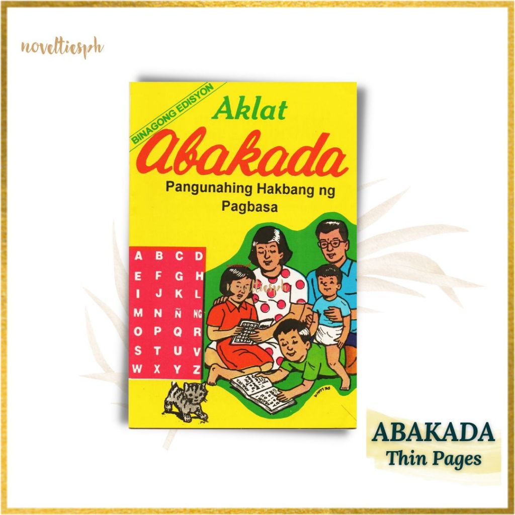 ABAKADA Book Filipino Reading Book for Kids | Shopee Singapore